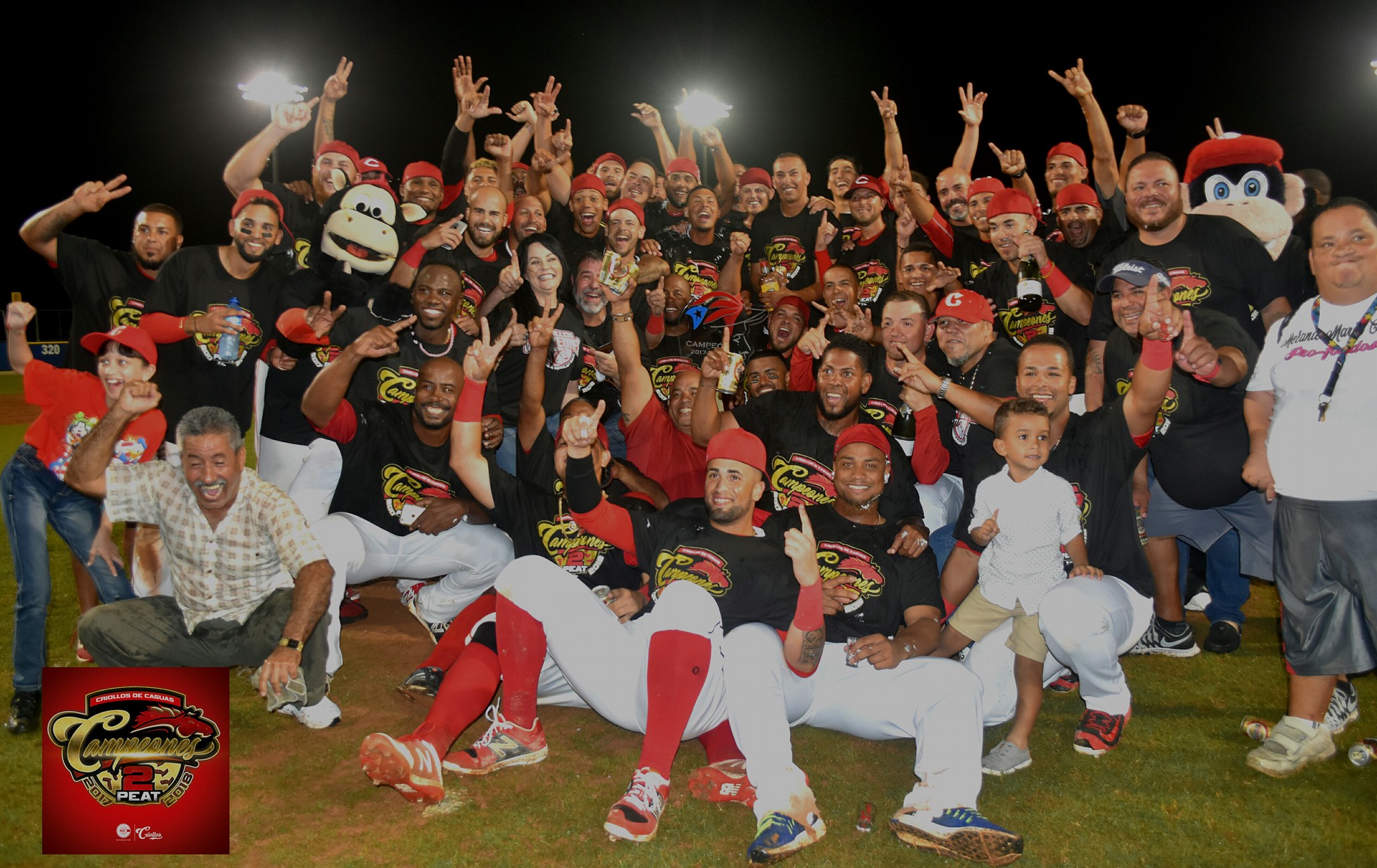 P. Rico-Béisbol/Criollos de Caguas retienen el título de campeones de ...