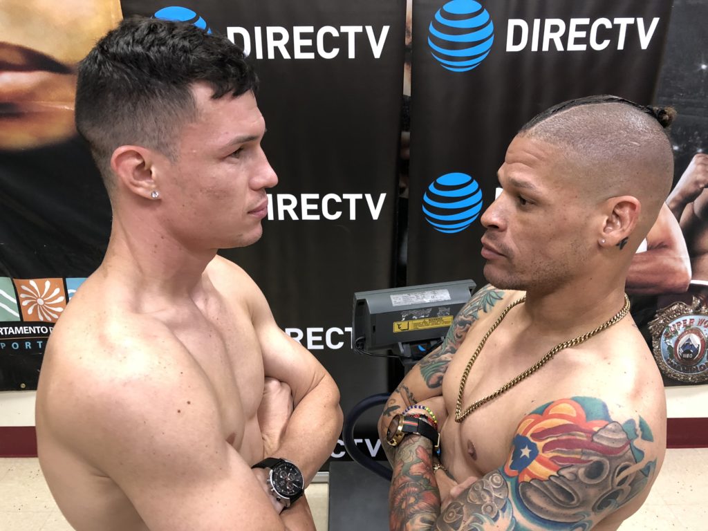 P. Rico-Boxeo/La Maravilla Vélez y El Fenómeno Cruz se pesan – Inter ...