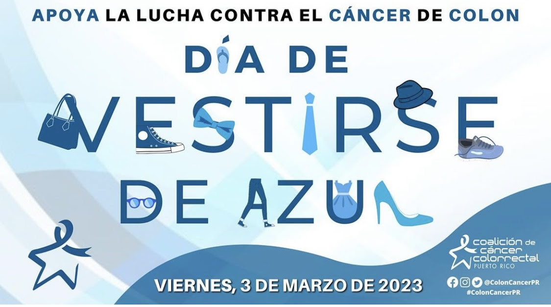 P. Rico-Día nacional “Vístete de azul por la prevención de cáncer ...