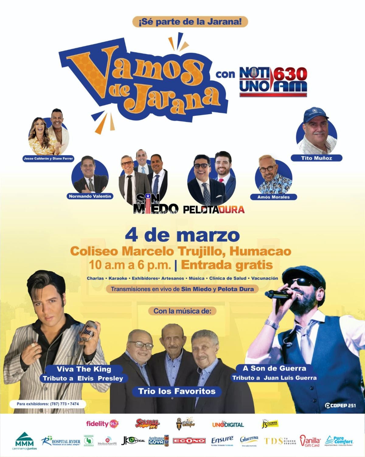 P. Rico-NotiUno invita a “Vamos de Jarana” en Humacao – Inter News Service